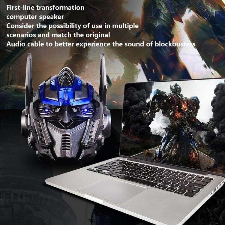 Bumblebee Helmet Transformers Wireless Bass Boost Stereo 5.0 Speaker ...