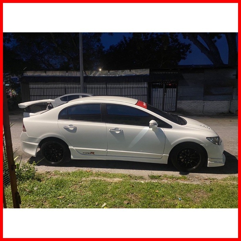 ⚾︎ Sticker type R Door Honda civic fd type R typeR Door Left Right ...