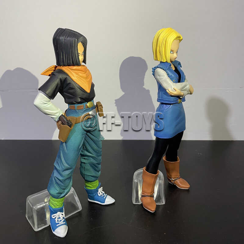 79 24Cm Anime Dragon Ball Z 17 Figure Android 18 PVC Action Figures ...