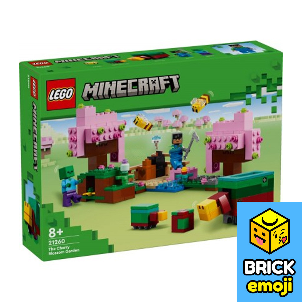 LEGO 21260 Minecraft The Cherry Blossom Garden | Shopee Philippines