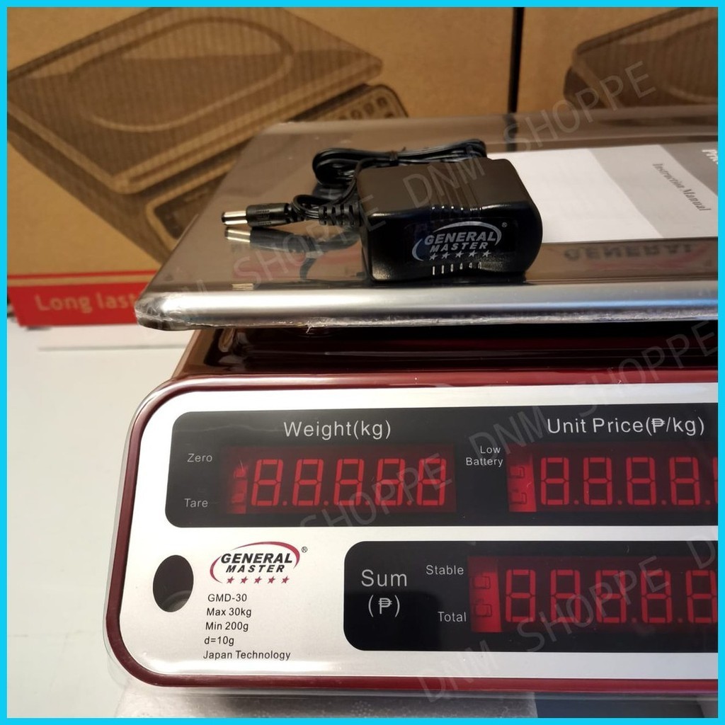 ♀ GENERAL MASTER DIGITAL WEIGHING SCALE 30KG | Shopee Philippines