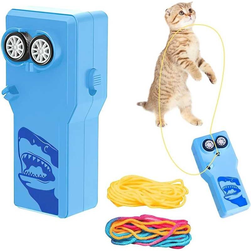For Toy Pets, Loop Lasso er Pet Handheld Launcher Toy, Zip String Rope ...