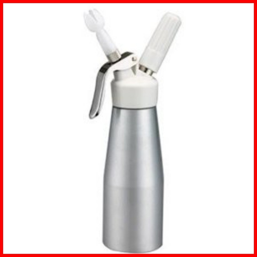 Whip Cream Dispenser (500mL & 1 Liter) with Free Nozzle "N2O charger ...