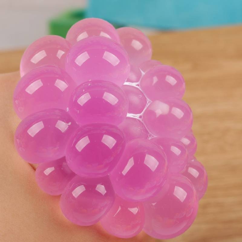 Colorful Customizable Tpr Grape Stress Balls Non-inflatable Squeezable ...