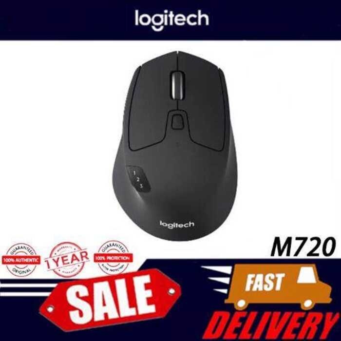 M720 Wireless Logitech Bluetooth Dual-Mode Multi Device Custom Button ...