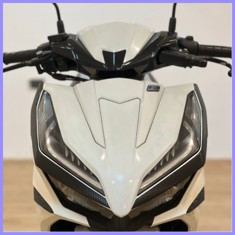 ஐ HONDA CLICK V3 FRONT SIDE CARBON FIBER DECALS (FORGED, 3D, 9D ...