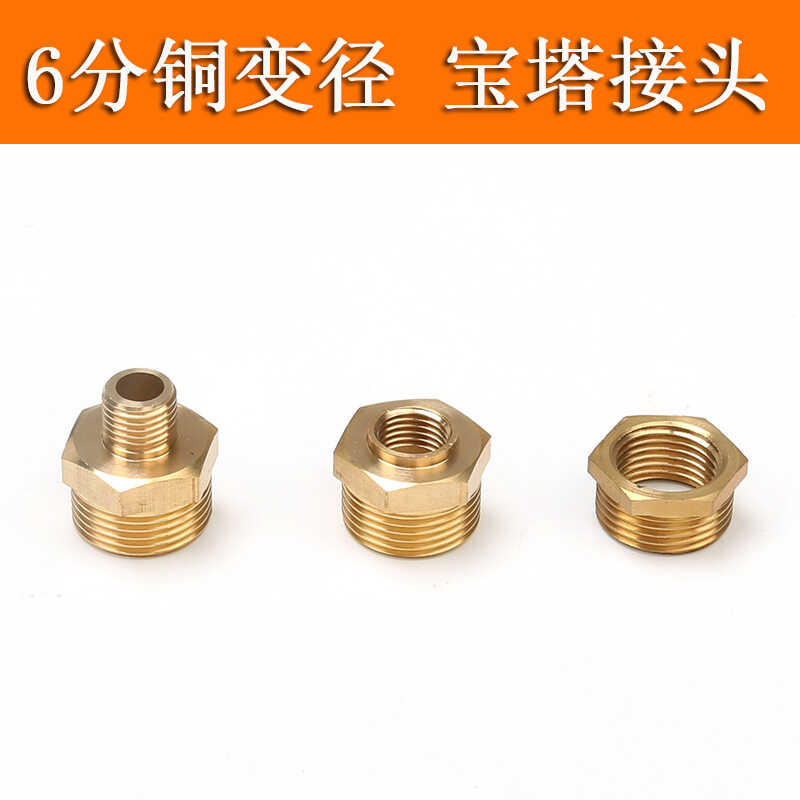 Variable diameter small mouth external thread, internal rotation ...