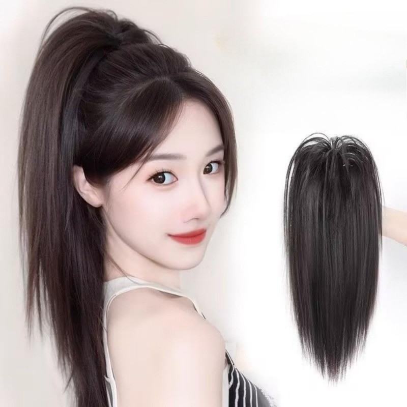 Long Synthetic Hair Clip Wig Realistic, Stylish & Versatile Nest Head ...