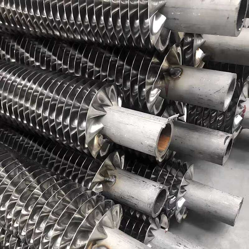 Stainless sink spiral type air finned steam radiator heating exchanger ...