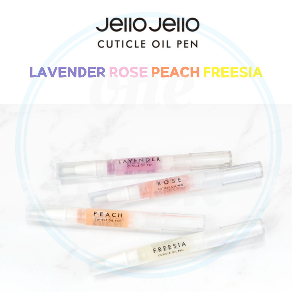 Jello Jello Cuticle Oil Pen 4-Piece Set | Moisturizing & Nourishing ...