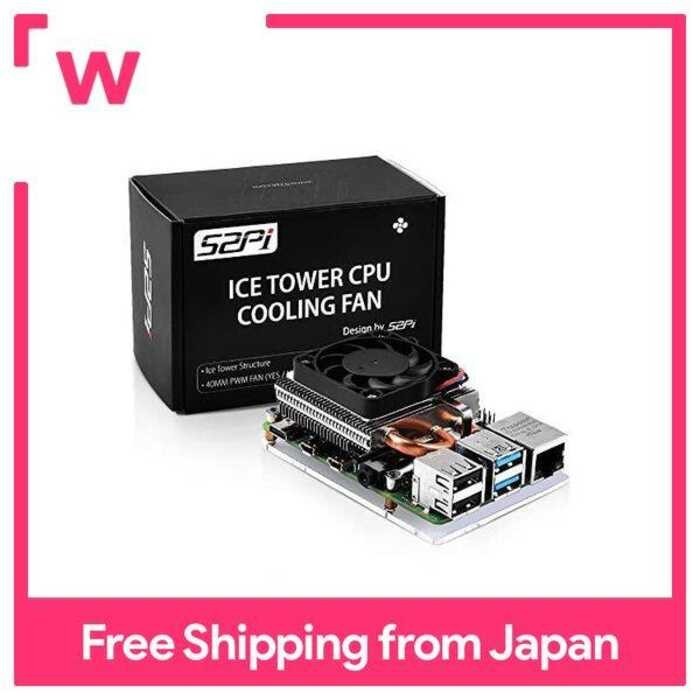 Geeekpi Fan, Ultra Thin Ice Cooler, ICE Tower CPU Cooler Na May Cooling Fan At Heatsink Para Sa ...