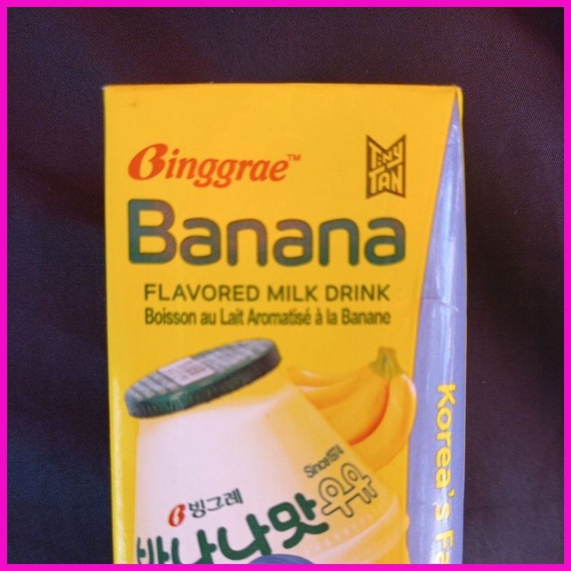 ¤ ♀ BTS Binggrae Milk Drink Banana / Strawberry (BTS random character ...