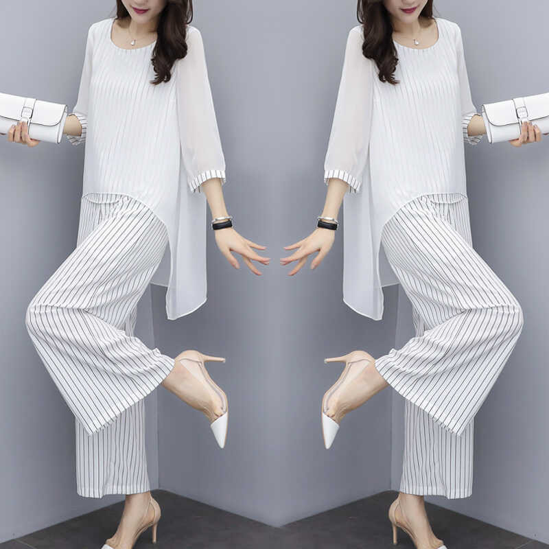 Kababaihang Chiffon Pantsuits Para Ina Ng Damit 2022 Formal Na Bisita ...