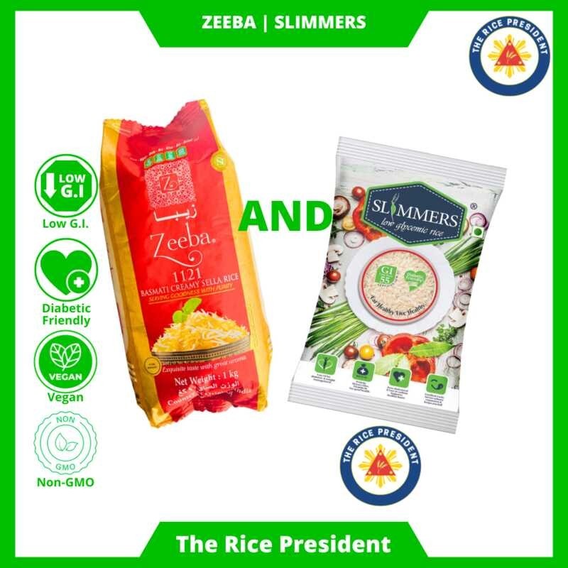 Slimmers Zeeba Rice Bundle - Low Glycemic white at premium long grain ...