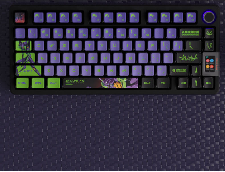 EVANGELION-01 Keycaps PBT Five-Sided Sublimation OEM Height 122 Key ...