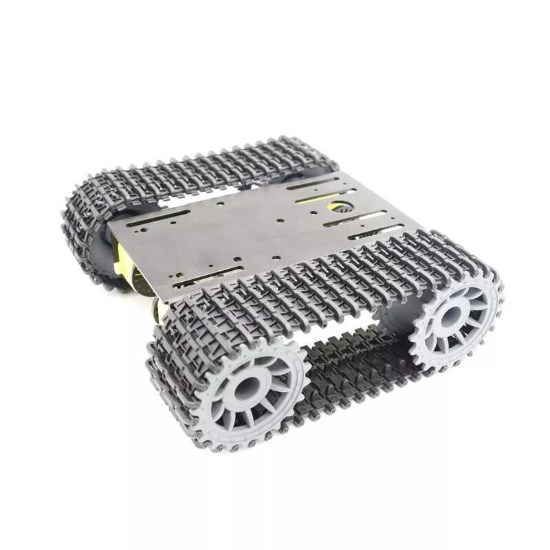Ng RC Pinapanood 4Wd Na Robot Tank Intelligent Car Chassis Tt04 ...