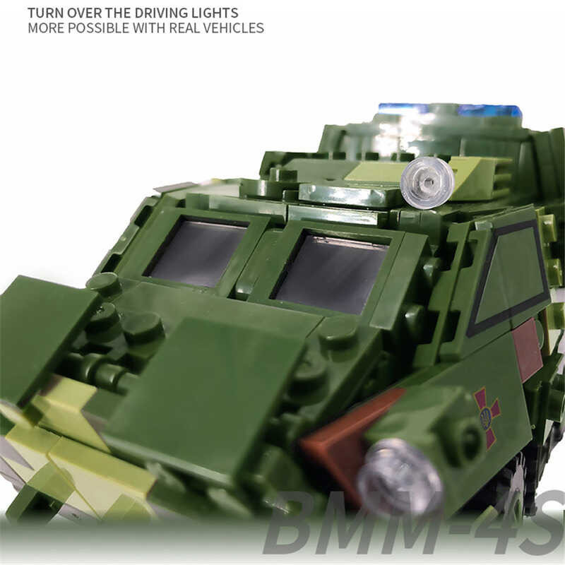 Xingbao Military Army Series 481pcs BMM-4S Boxer Medical Armored ...
