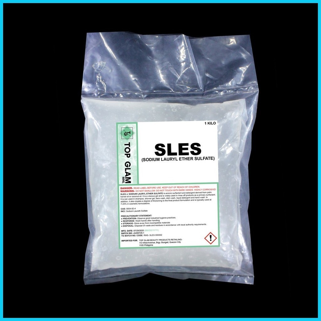 ∈ ۩ SLES Gel- Sodium Lauryl Ether Sulfate: Industrial use (1 Kilogram ...