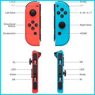 ⊙ Joy Con Wireless Gamepad Pro Controller, 6-Axis Gyro Function For ...