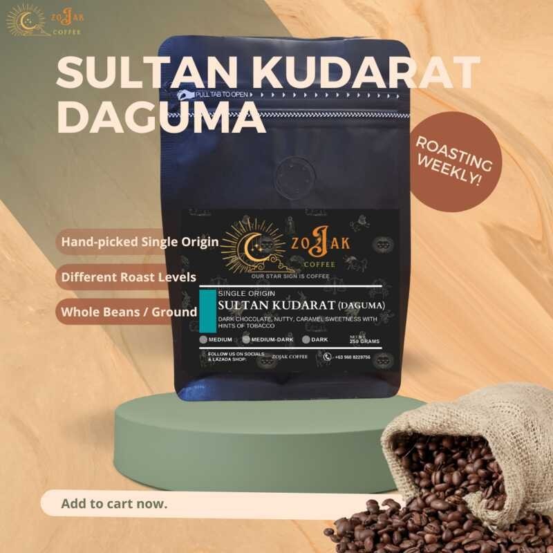 Zojak Single Origin Sultan Kudarat Daguma Pilipinas Coffee Beans ...