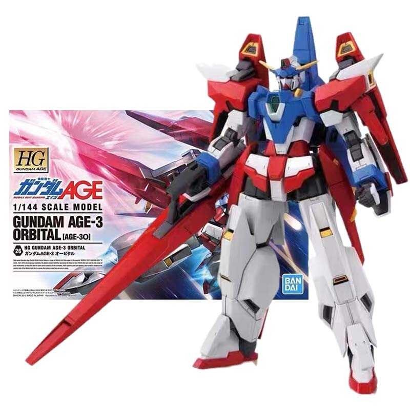 Bandai Am Model Kit - Anime HG Age-3 Orbital Mobile Suit Gunpla Action ...