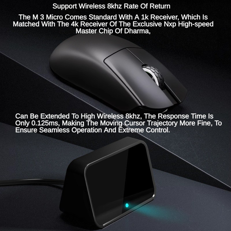 Darmoshark M3 MICRO PRO 3950DE Small Hand Grasp 42g lightweight mouse E ...