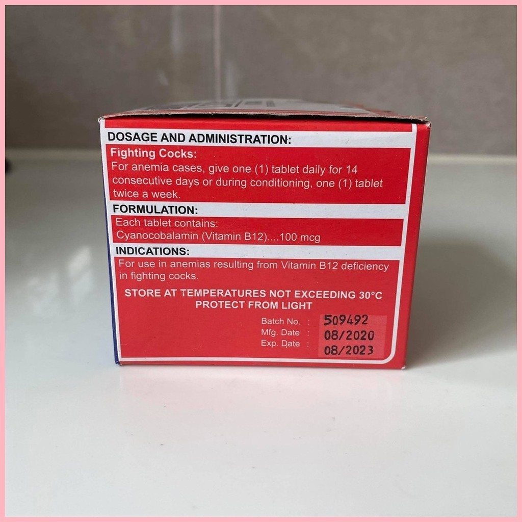 LDI B12 - Cyanocobalamin (sold by 10s) | Shopee Philippines
