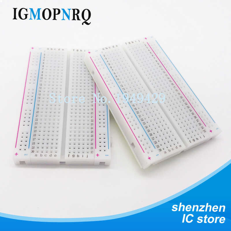 10Pcs 400 Points Solderless Bread Breadboard PCB Test Board | Shopee ...