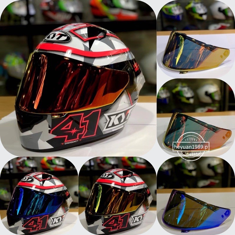 KYT NFR lens Iridium Visor Lens Revo Lens FIt for KYT NFR KYT Helmet ...