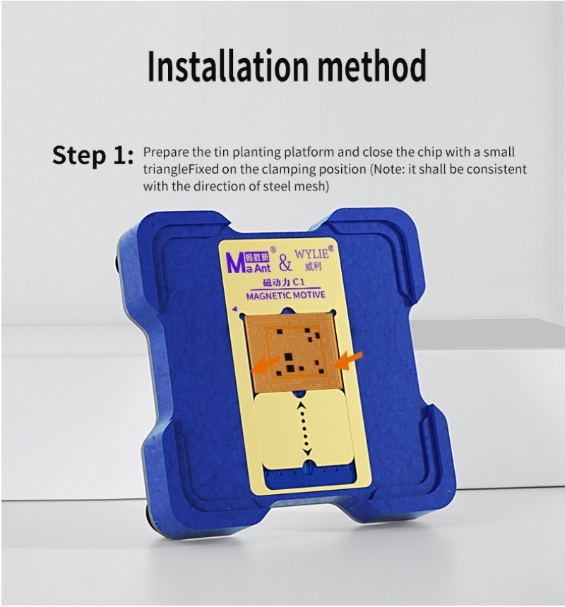 MAant Magnet MOTIVE CPU Clamp for A8-A16&QUALCOMM&HiSilico&EMMC CPU BGA ...