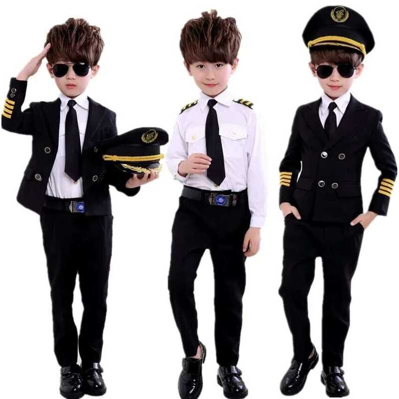 Xj Pilot Araw Ng Mga Uniform Stewardess Cosplay Halloween Costumes For ...