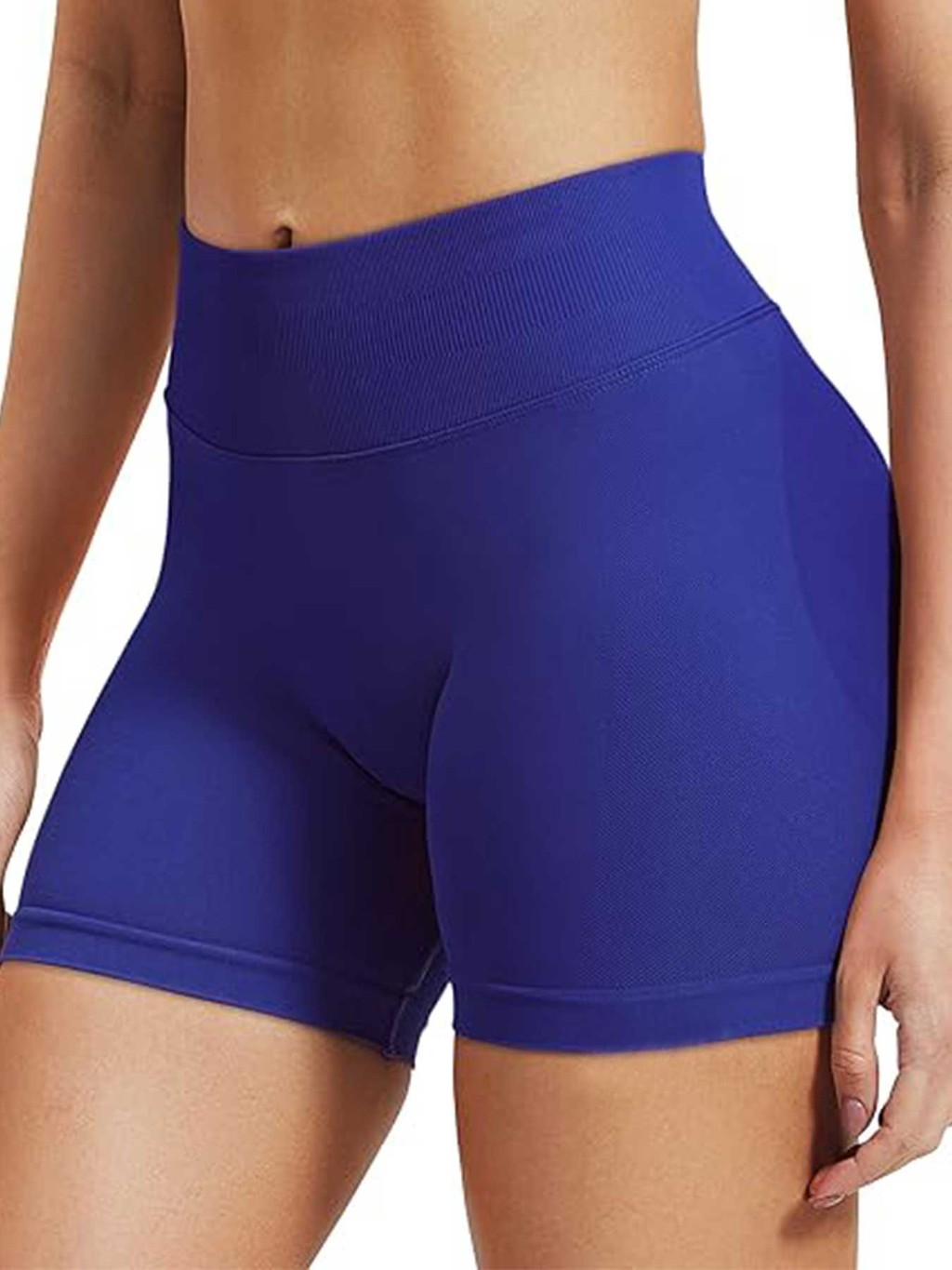 New Seamless Gym Shorts For Women Lady Yoga Shorts HighWaist Sports ...