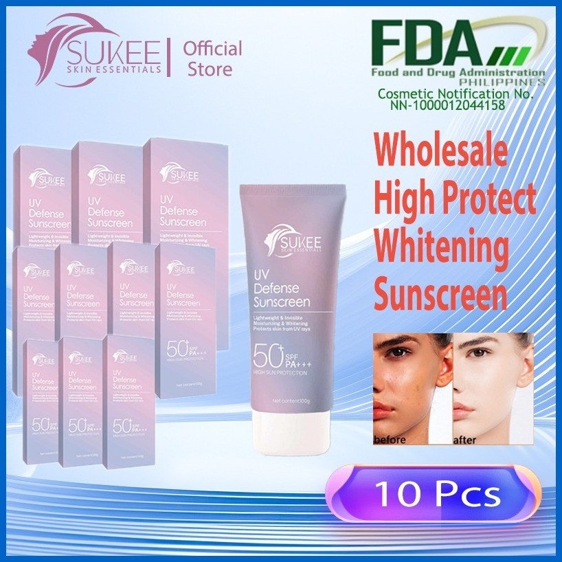 ۞ ♥ Buy 1 Take 9 Sukee Sunscreen UV Defense Original SPF50 PA ...