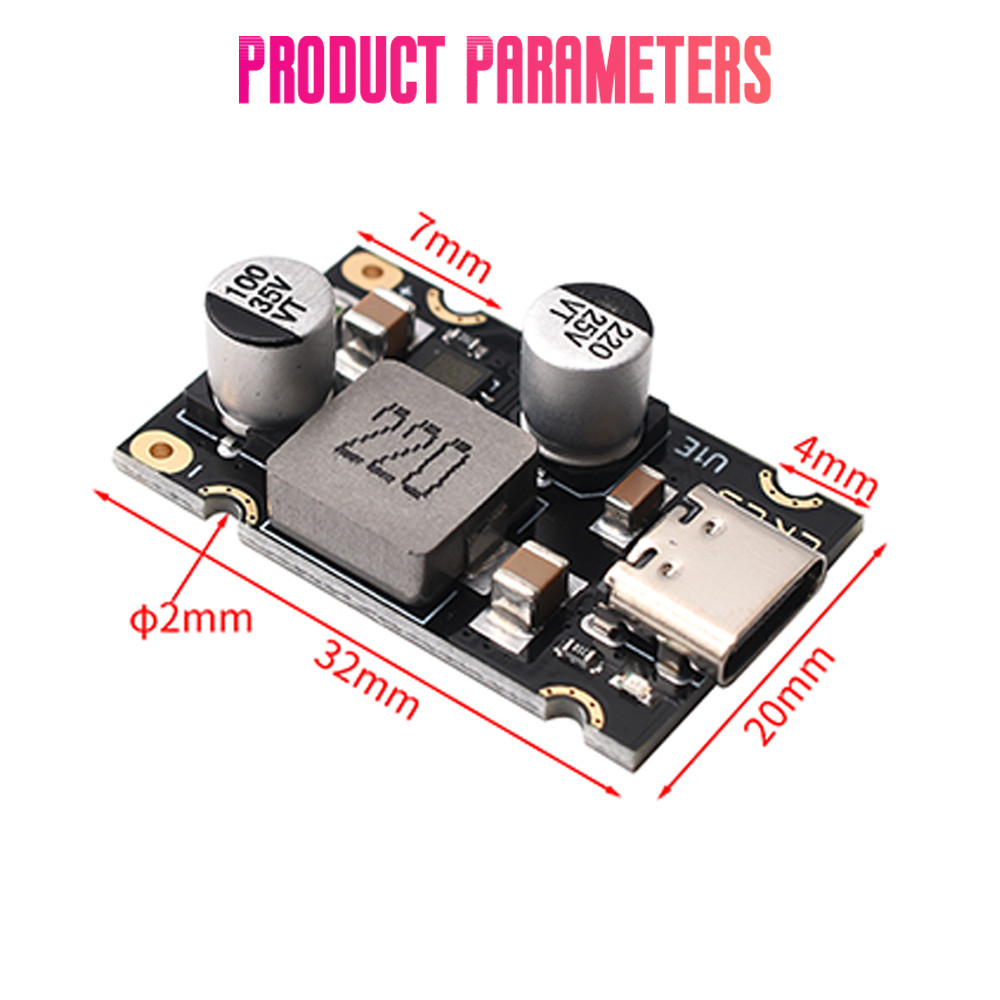 PD65W Type C Fast Charging Module 12~30V PD3.1 QC3.0 SCP / PPS Samsung ...