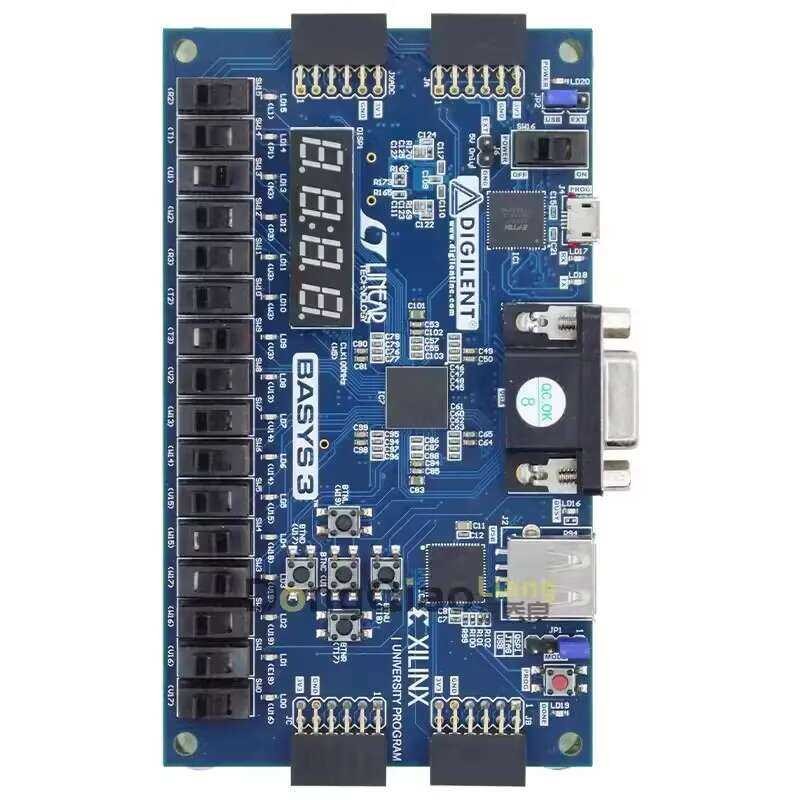 Stock Original Basys3 Board 410-183 Xc7a35t Artix-7 Xix FPGA Digilent ...
