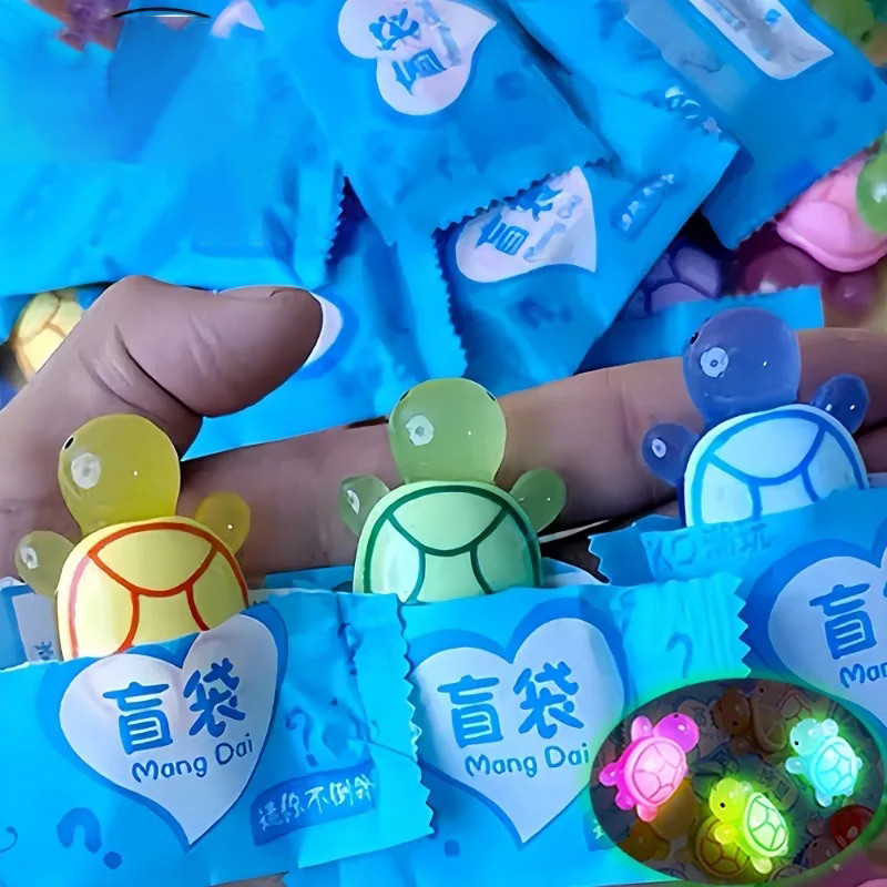 Luminous Turtle Touching The Blind Bag Toy Ornaments/Cartoon Turtle ...
