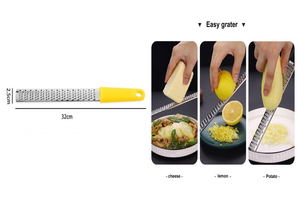 beautifullife Corrosion Resistant Grater Stainless Steel Grater Premium ...