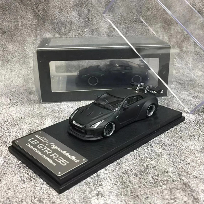 MC 1:64 Model Car GTR R35 LBWK Alloy Die-Cast Vehicle Collection -Matt ...