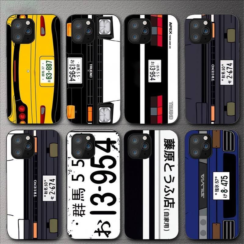 Initial D AE86 Cars Phone Case For iPhone 11 12 Mini 13 14 15 Pro XS ...