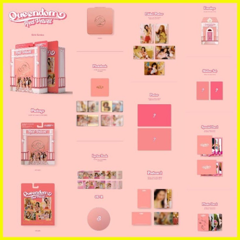 ๑ [ONHAND] RED VELVET 6TH MINI ALBUM - QUEENDOM | Shopee Philippines