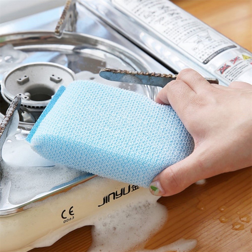 4Pcs Dishwashing Sponge, Thickened Cleaning Sponge Wipe, Kitchen ...