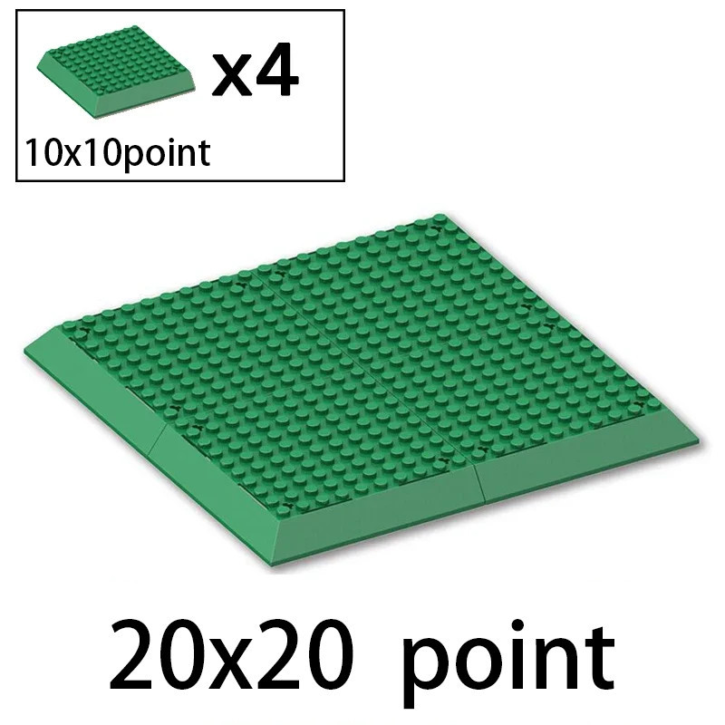 1 PC MOC Creative Classic Base Plates Blocks Small Size DIY Bricks ...