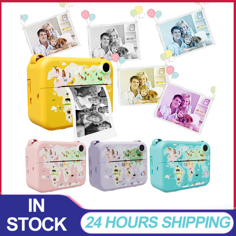 Thermal Digital Mini Printer Children Video Recorder Instant Print ...