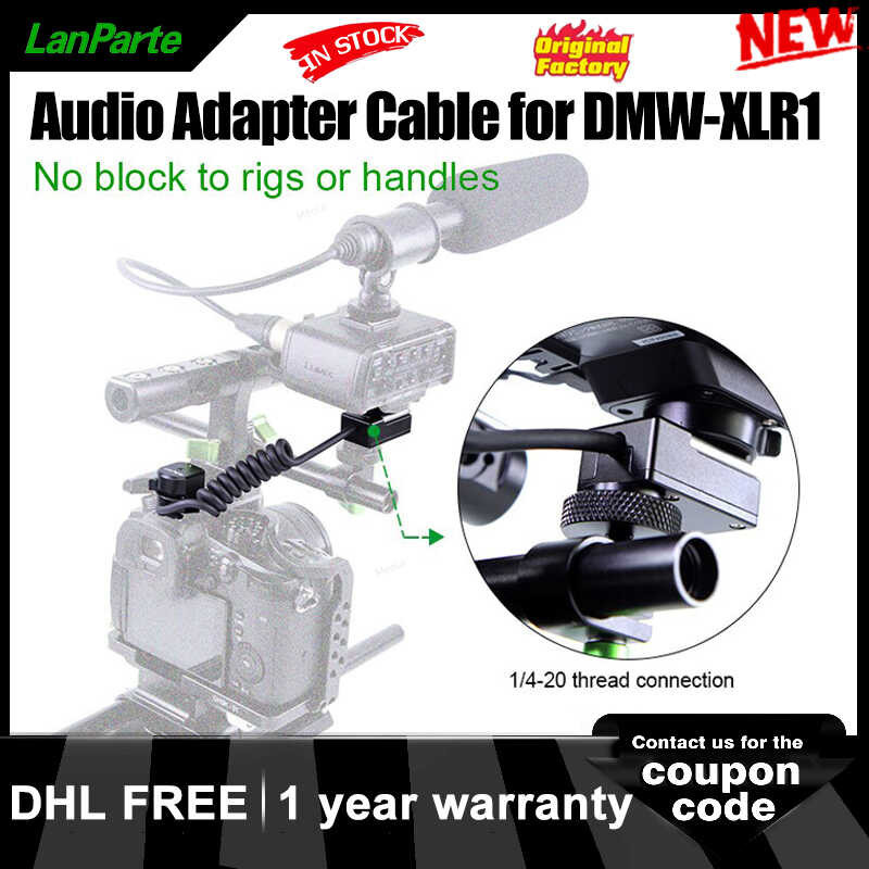 Cable Lanparte Audio Dmw- Xlr1 Mic Adapter Para Sa Panasonic S1/ Gh5s ...
