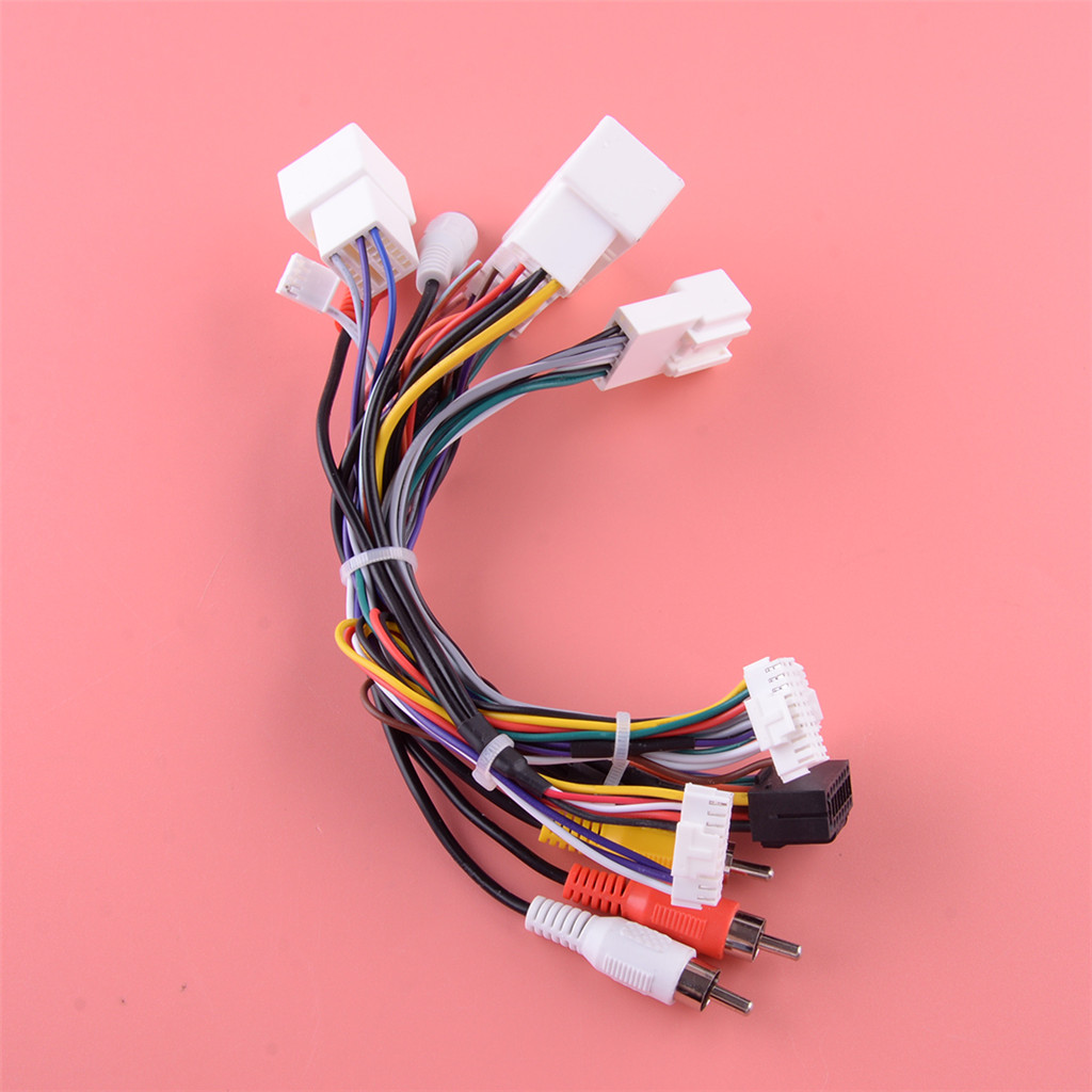 20 PIN Car Stereo DVD Player Wire Harness Connector Adapter Fit For Kia ...