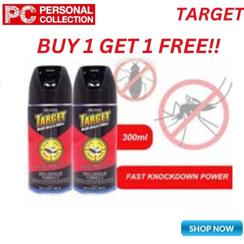 PERSONAL na pagtitipon ng TARGET MULTI - INSECT killer (2 bote) 300ML ...