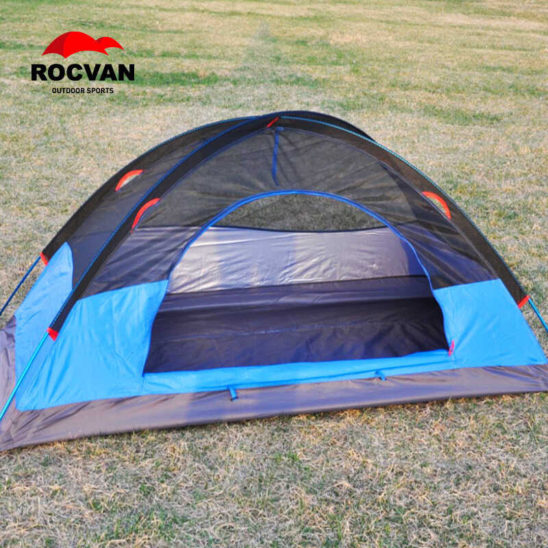 Tanging Doble Ba Na Palapag Sa Labas Na Tent Paglalakad Camping Field ...