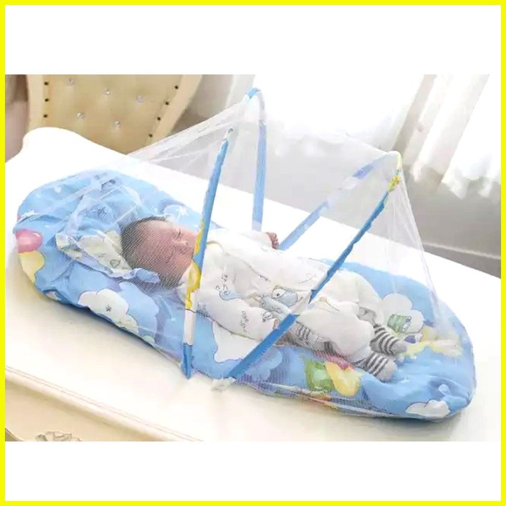 ۞ Mosquito Net/Baby Kulambo with Bed 0-12 moths old with music For ...