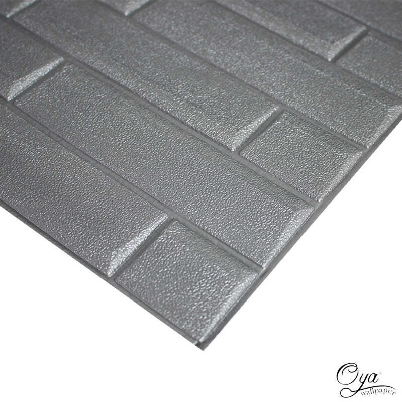 Design OYA Wallpaper Kulay-Abo Oblique 6Mm Na Dekorasyon Pader Para Sa ...