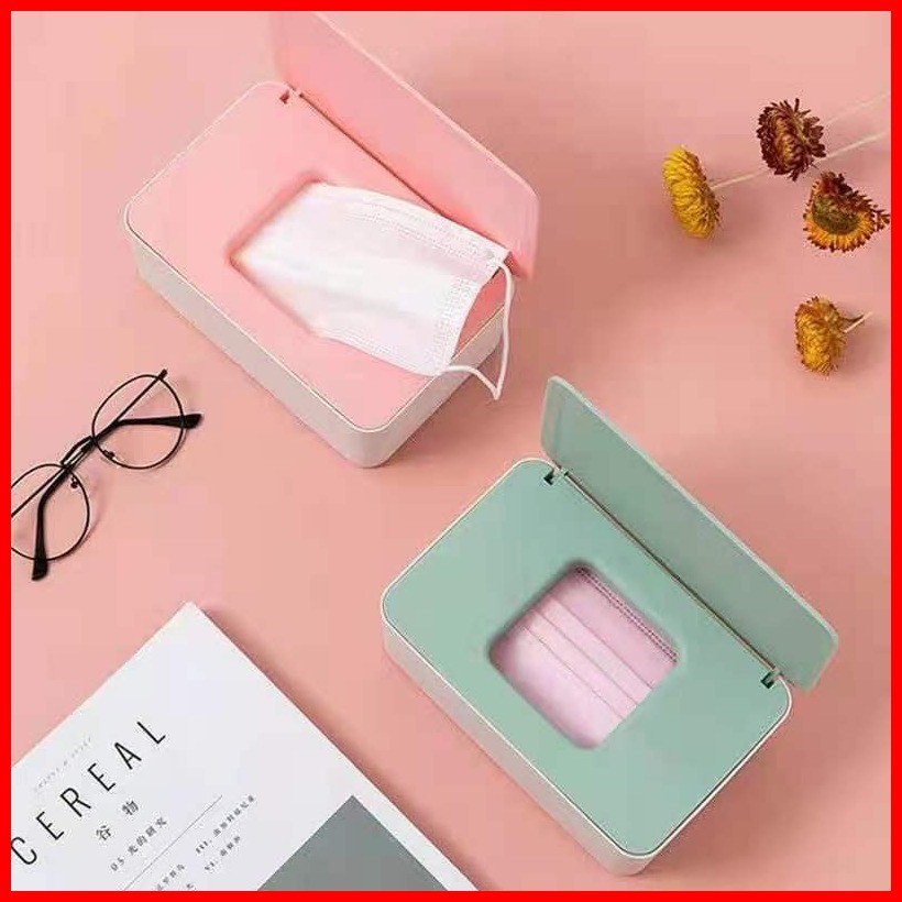 ☂ Mask Storage Box ,Tissue Box Style, Wetwipes & Face Mask Box ...